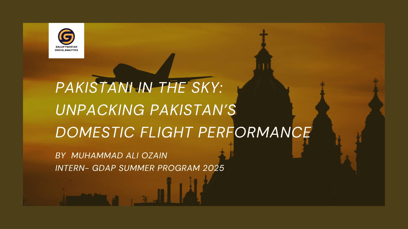 Pakistani in the Sky: Unpacking Pakistan’s Domestic Flight Performance